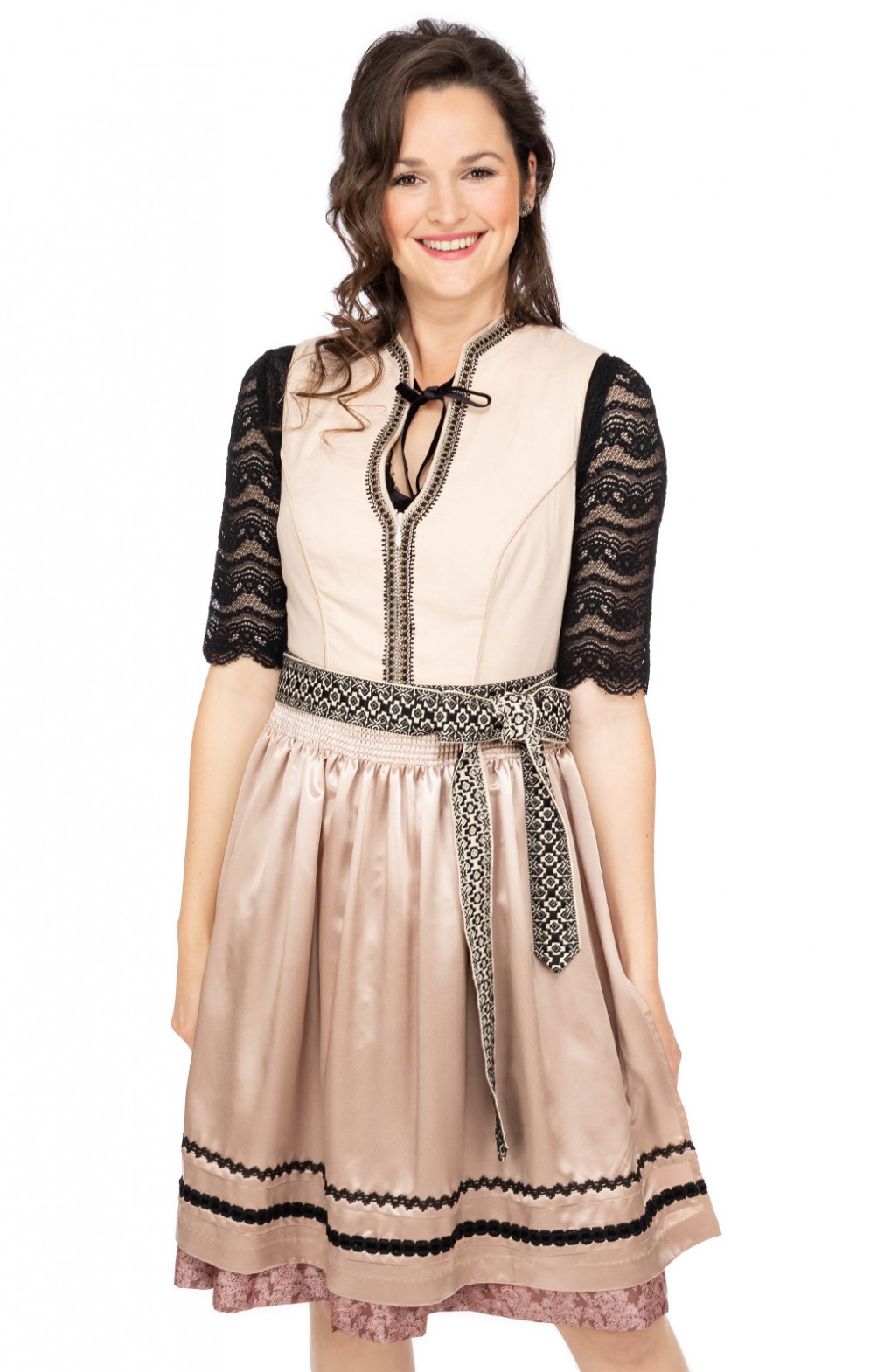 Krüger Dirndl Dirndl and Dresses Midi 2pcs. 60cm 112364-060-15 nature ...