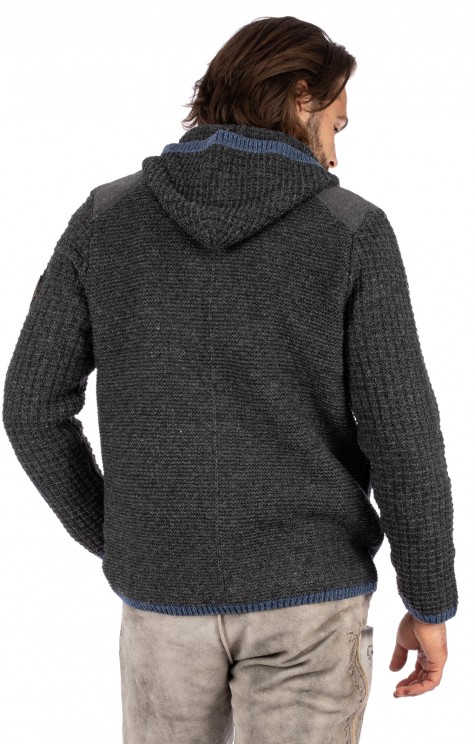 Maddox German traditional jacket MANNI wool gray - bestellen