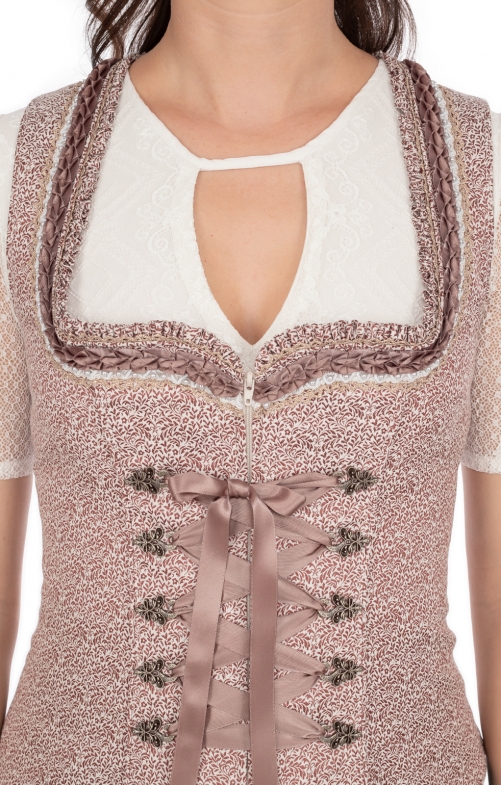 Krüger Dirndl Mieder 414767 rose - Alpenclassics.de
