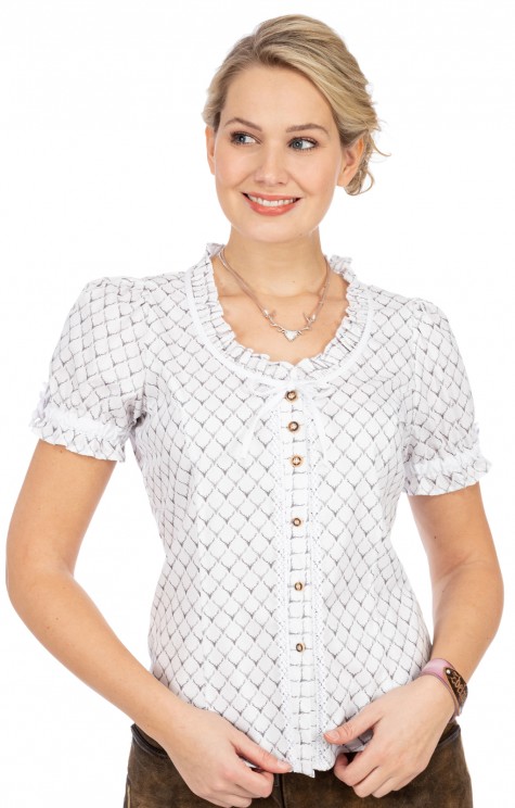 Trachtenblusen 2024 für Damen » Festlich & Modern