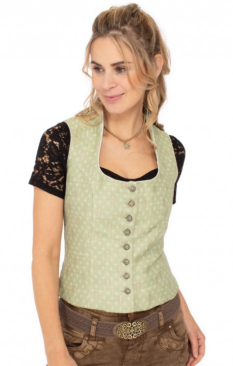 Almsach Mieder CLARA2 dunkelgrün - Alpenclassics.de