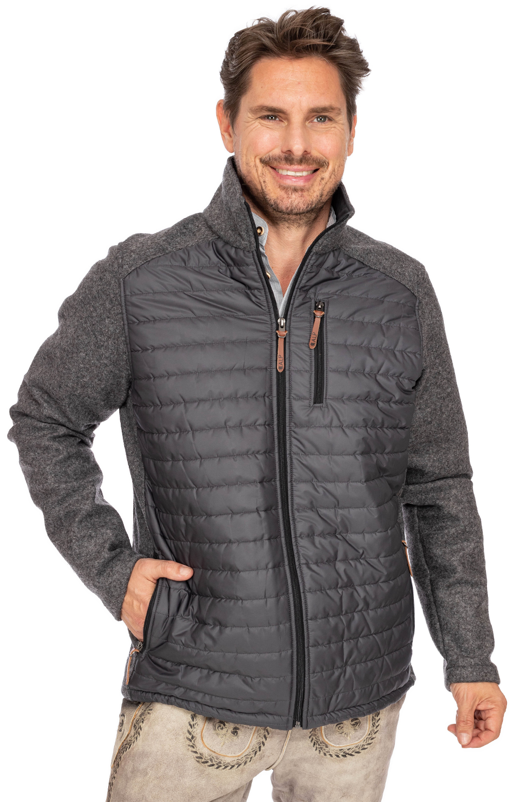 ALP 1964 Outdoorjacke 409801 grey - Alpenclassics.de