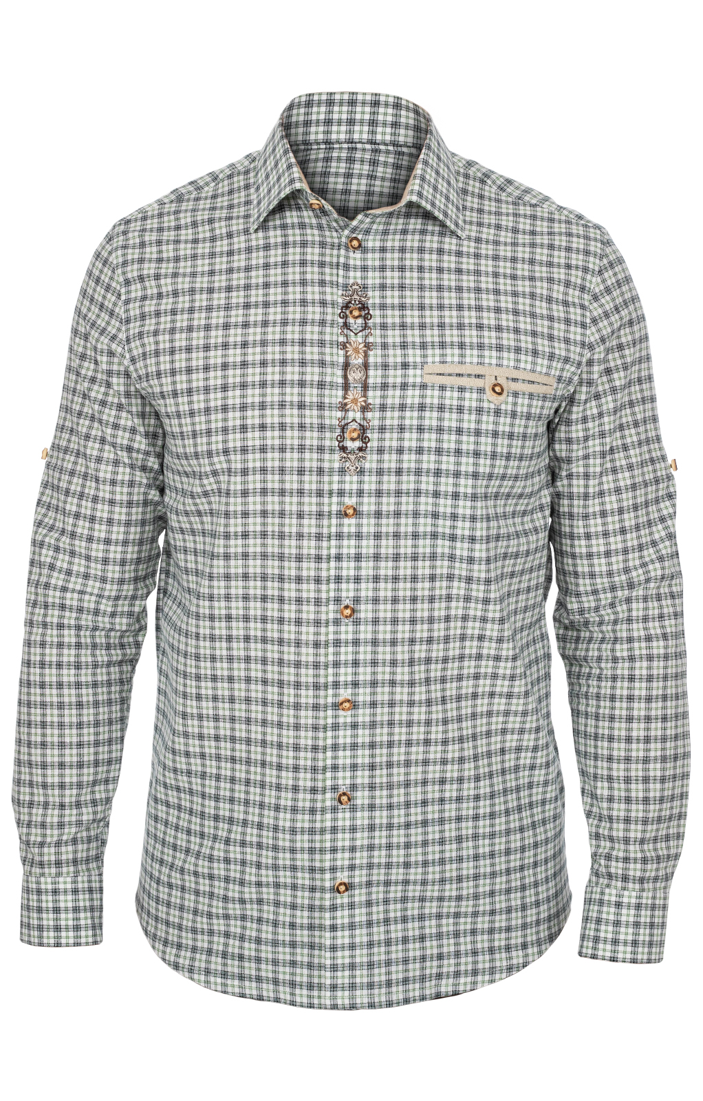 Gipfelstürmer Trachten Shirts checkered 420005-4237-56 traditional ...