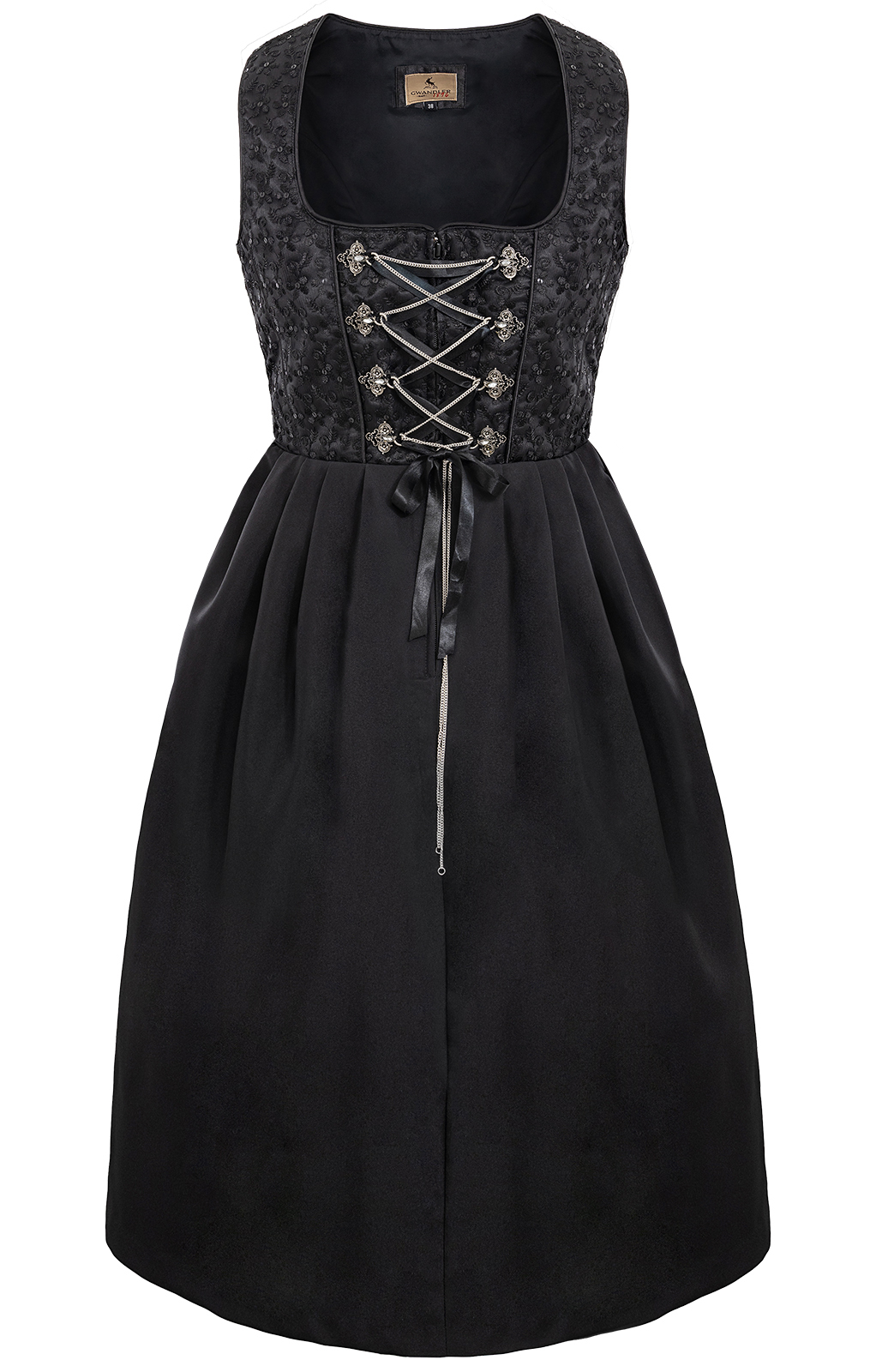 Gwandler Midi Dirndl 1pzg. 70cm INA nero - bestellen
