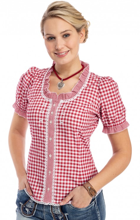 Trachtenblusen 2025 für Damen » Festlich & Modern