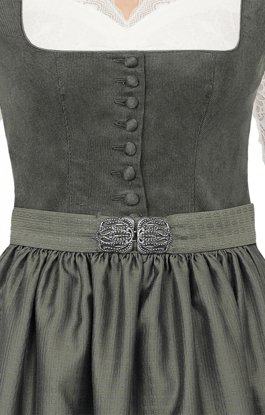 Marjo Dirndl 2tlg. 75 cm OSTERHOFEN waldgrün - bestellen