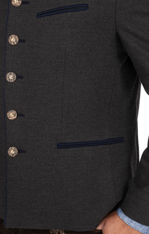 Gipfelstürmer Janker 422002-4233-15 anthrazit - Alpenclassics.de