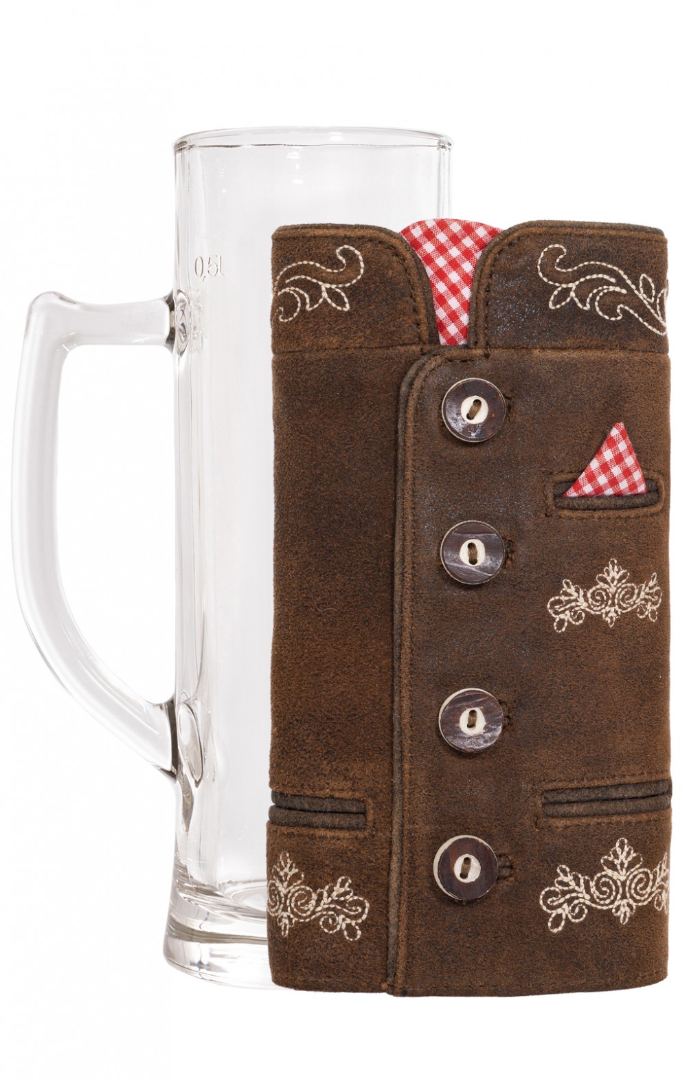 Bergheimer Bier Krug 1/2 Liter JACKE STONE dunkelbraun rot ...