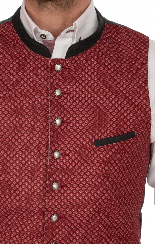 Gipfelstürmer Weste 423001-4210-35 weinrot - Alpenclassics.de