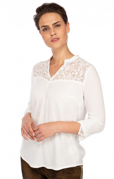 Trachtenblusen 2024 für Damen » Festlich & Modern