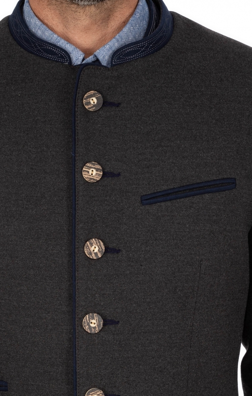 Gipfelstürmer Janker 422002-4233-15 anthrazit - Alpenclassics.de