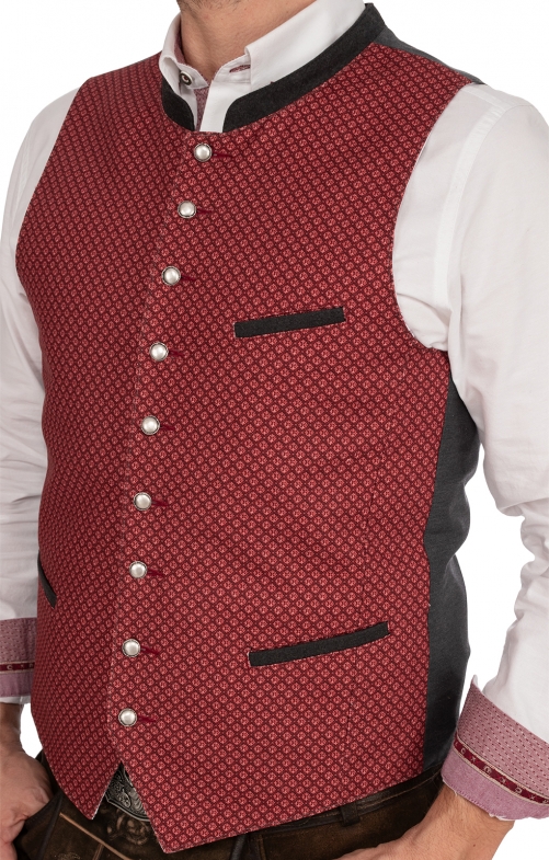 Gipfelstürmer Weste 423001-4210-35 weinrot - Alpenclassics.de