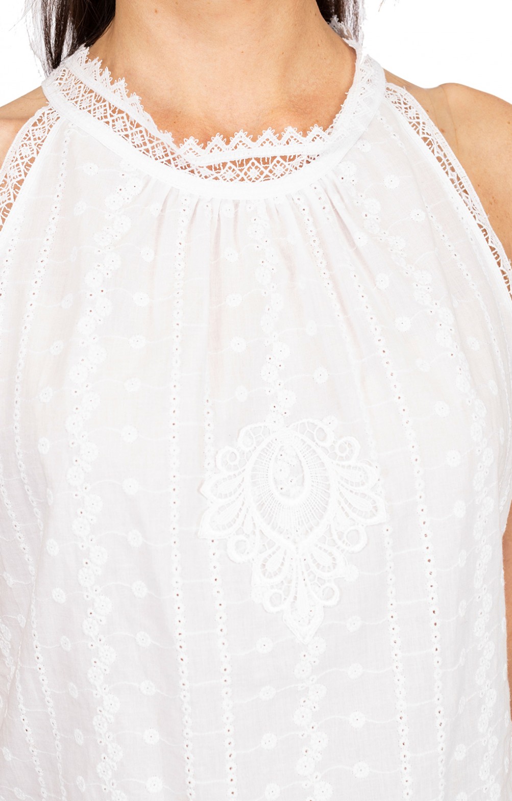 Pierre Marcel Bluse NASRIN weiß Größe: 42 - Alpenclassics.de