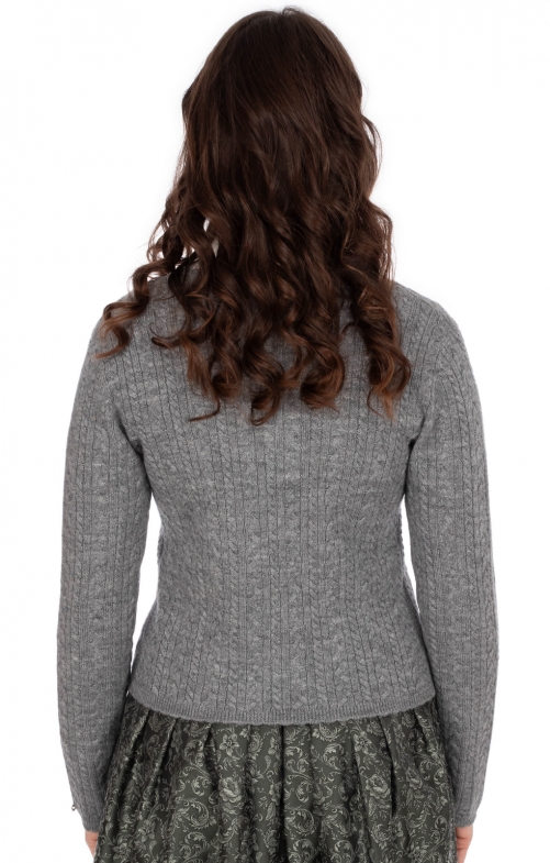 Spieth & Wensky Strickjacke DELO hellgrau - Alpenclassics.de