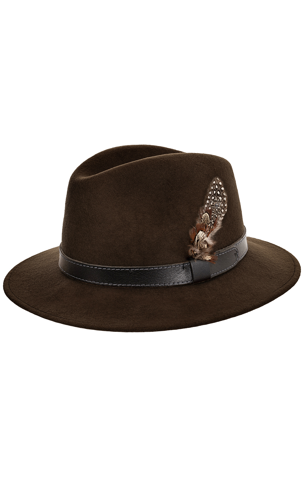 Faustmann Trachten Hats 43200-1910A brown - bestellen