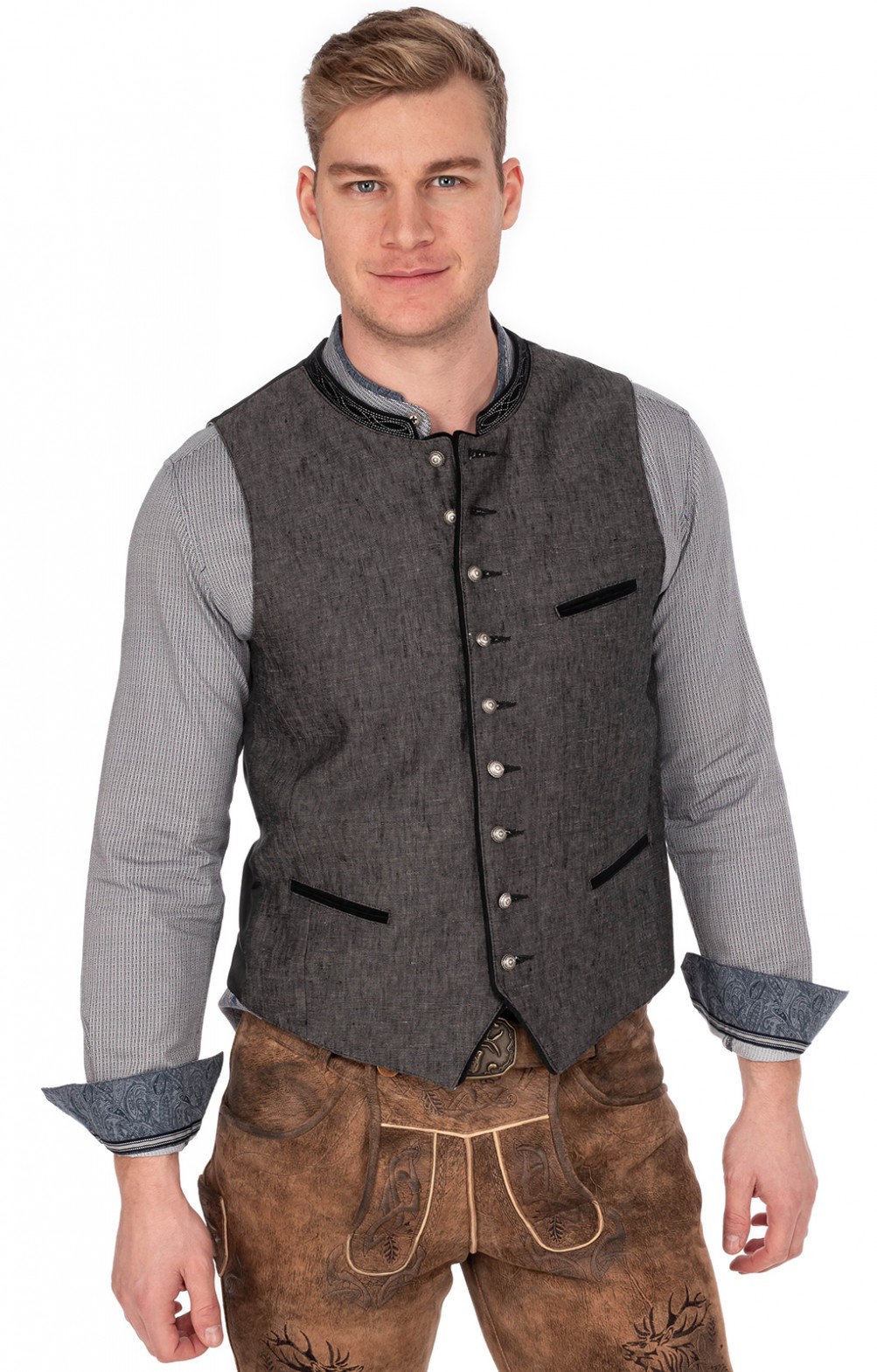 Gipfelstürmer Weste 423001-3167-15 anthrazit - Alpenclassics.de