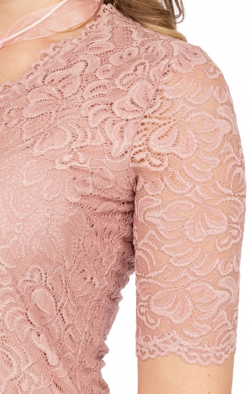 Spieth & Wensky Bluse ARKTIS rosa - Alpenclassics.de