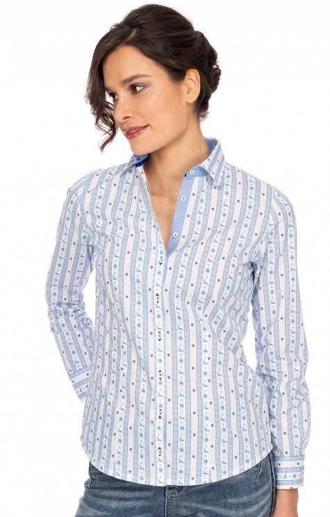 Trachtenblusen 2024 für Damen » Festlich & Modern