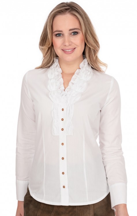 Trachtenblusen 2024 für Damen » Festlich & Modern